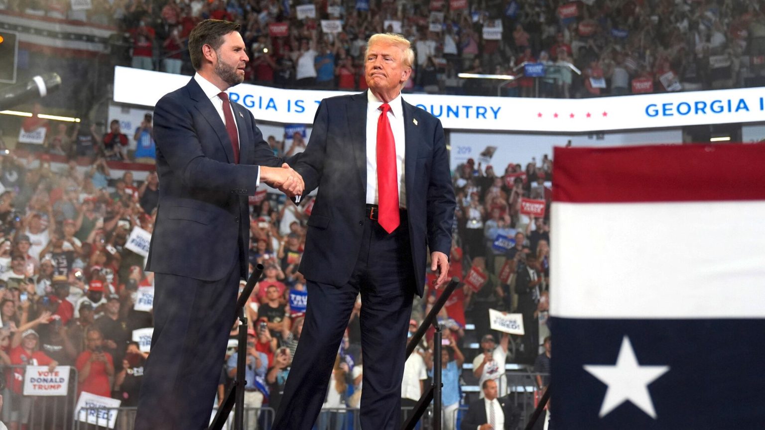 JD Vance, Donald Trump's cumbersome vice president