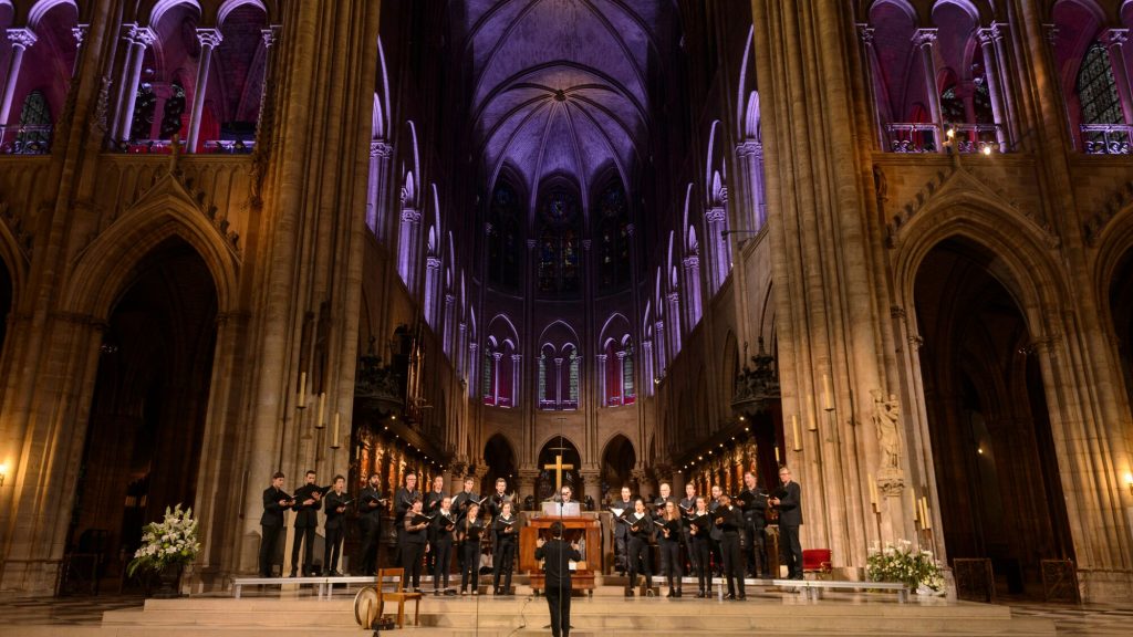 Notre-Dame de Paris. To celebrate their return home, the Maîtrise ...