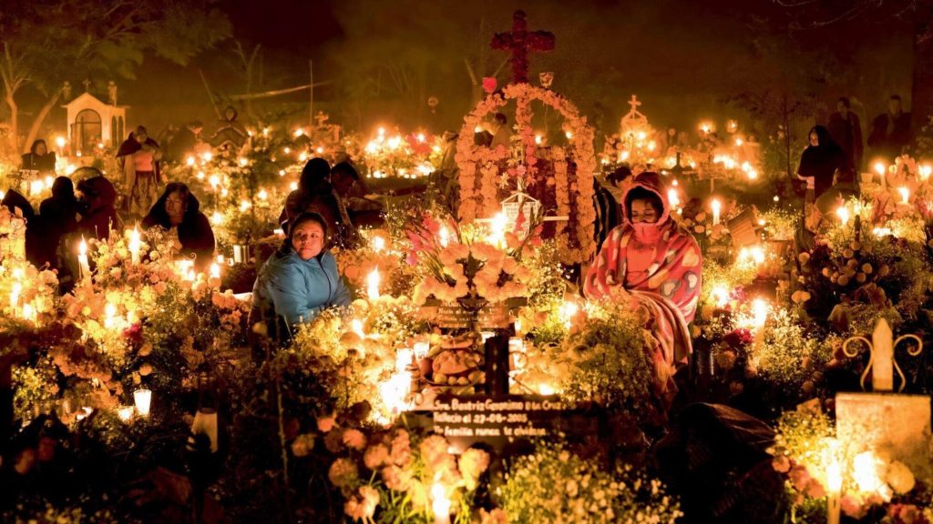 the day of the dead, a festival of lights
