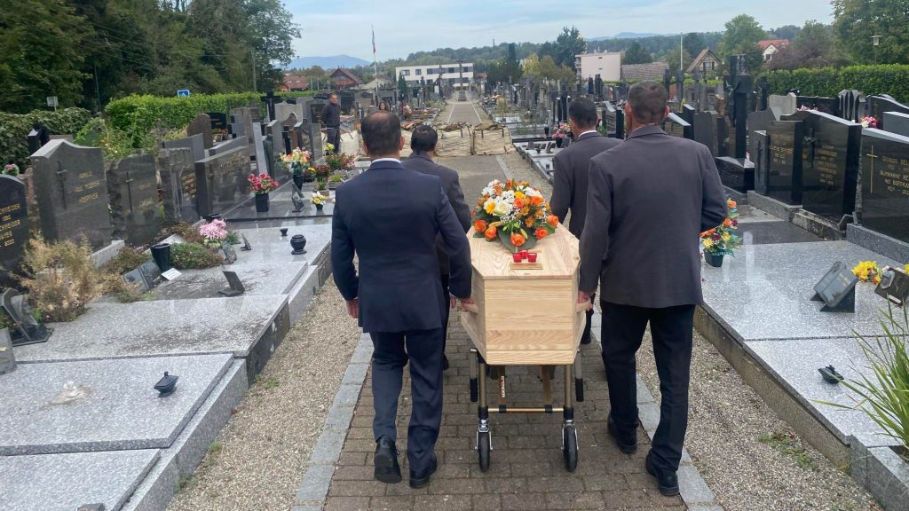 How do funeral professionals live their job?